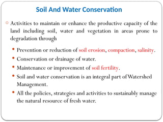 Soil and Water Conservation INFORMATION.pptx