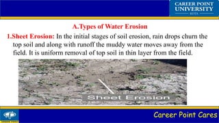 Soil and water erosion | PPTX