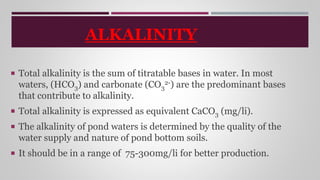 Soil and water standards | PPTX