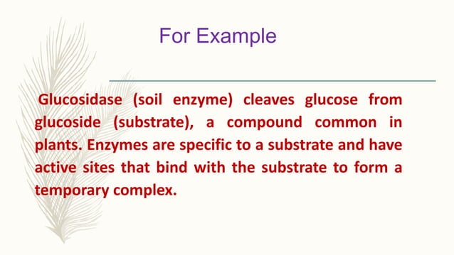 SOIL ENZYMES AND THEIR ACTIVITY | PPTX | Chemistry | Science
