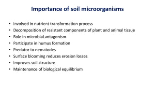 Soil as microbial habitat | PPTX