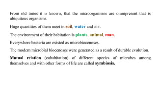 Soil as microbial habitat | PPTX