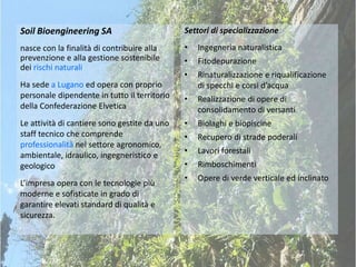 Soil Bioengineering | PPTX