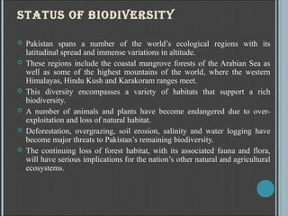 Soil biology and Biodiversity of Pakistan | PPT
