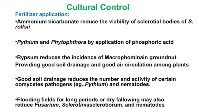 Soil borne pathogen and their impact | PPT