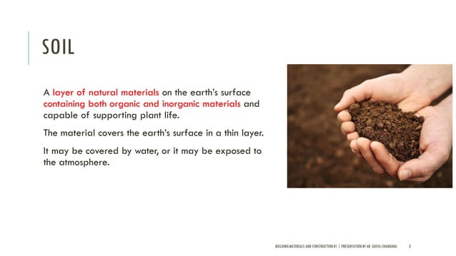 Soil - Building Materials and Construction | PDF