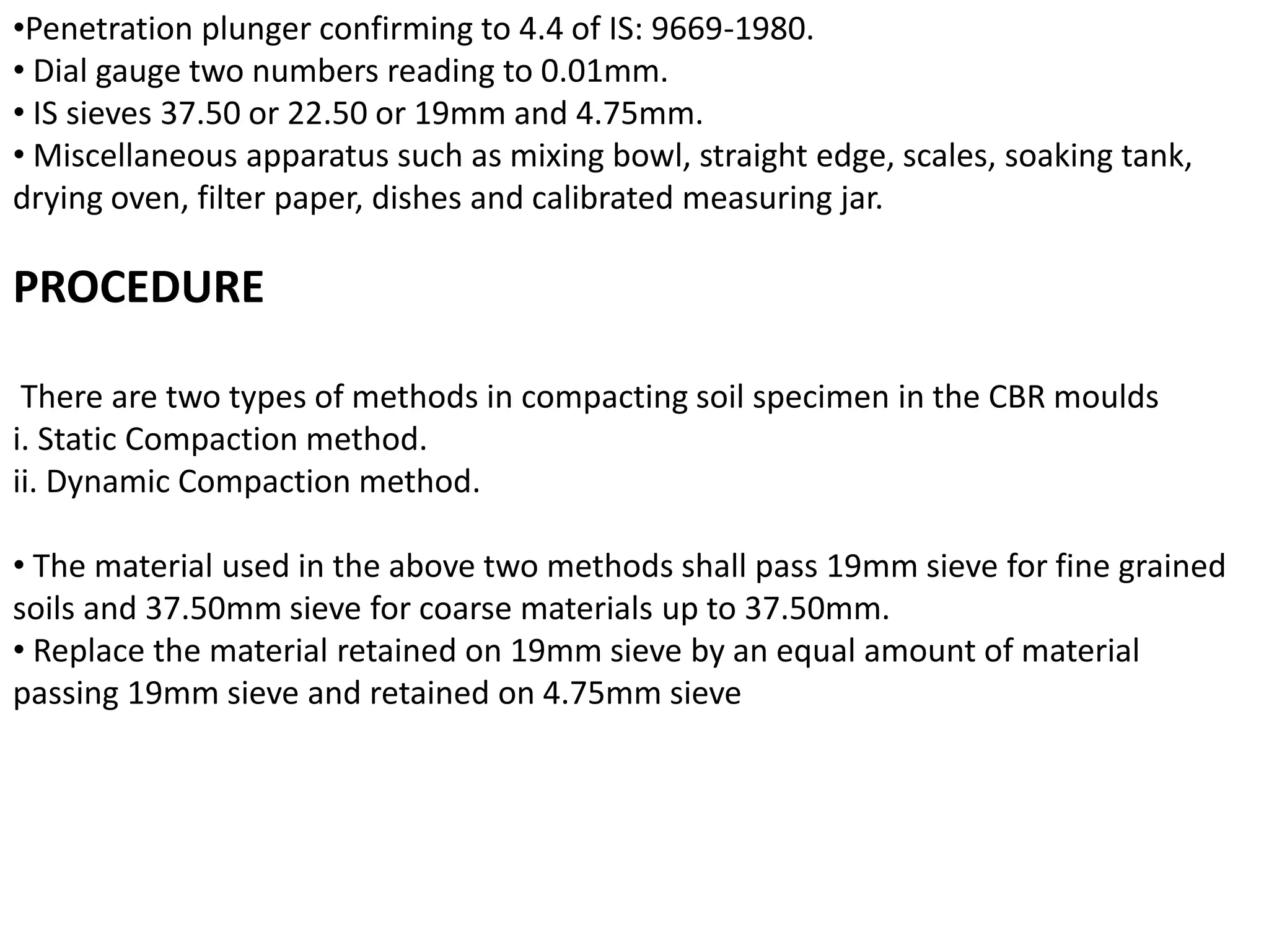 Important Soil test used for Road construction | PPTX