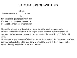 Important Soil test used for Road construction | PPTX