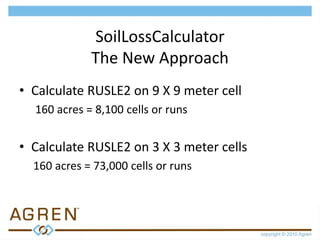 Pinpointing the Most Erosive Areas within A Field - Buman | PPT