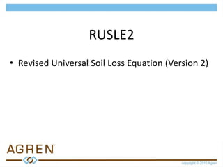 Pinpointing the Most Erosive Areas within A Field - Buman | PPT
