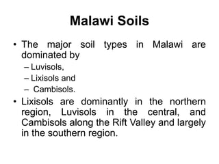 Progress on Malawi Soil Organic Carbon map | PPTX