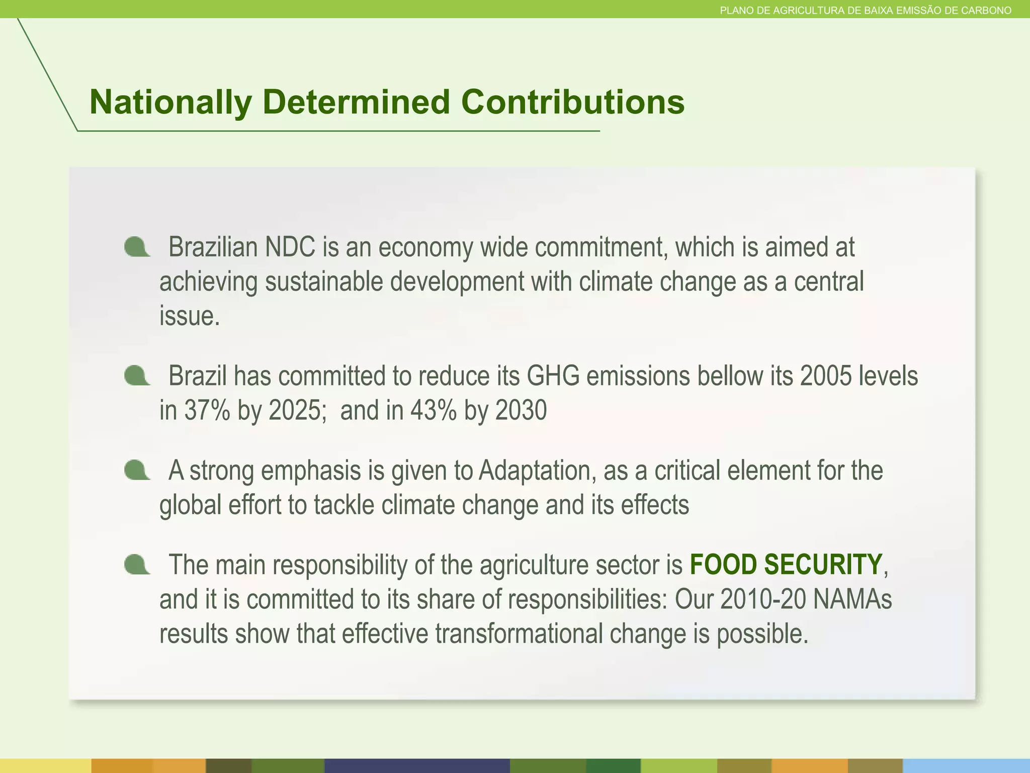 Soil carbon sequestration in the NDCs: Contributions from Brazil | SOC ...