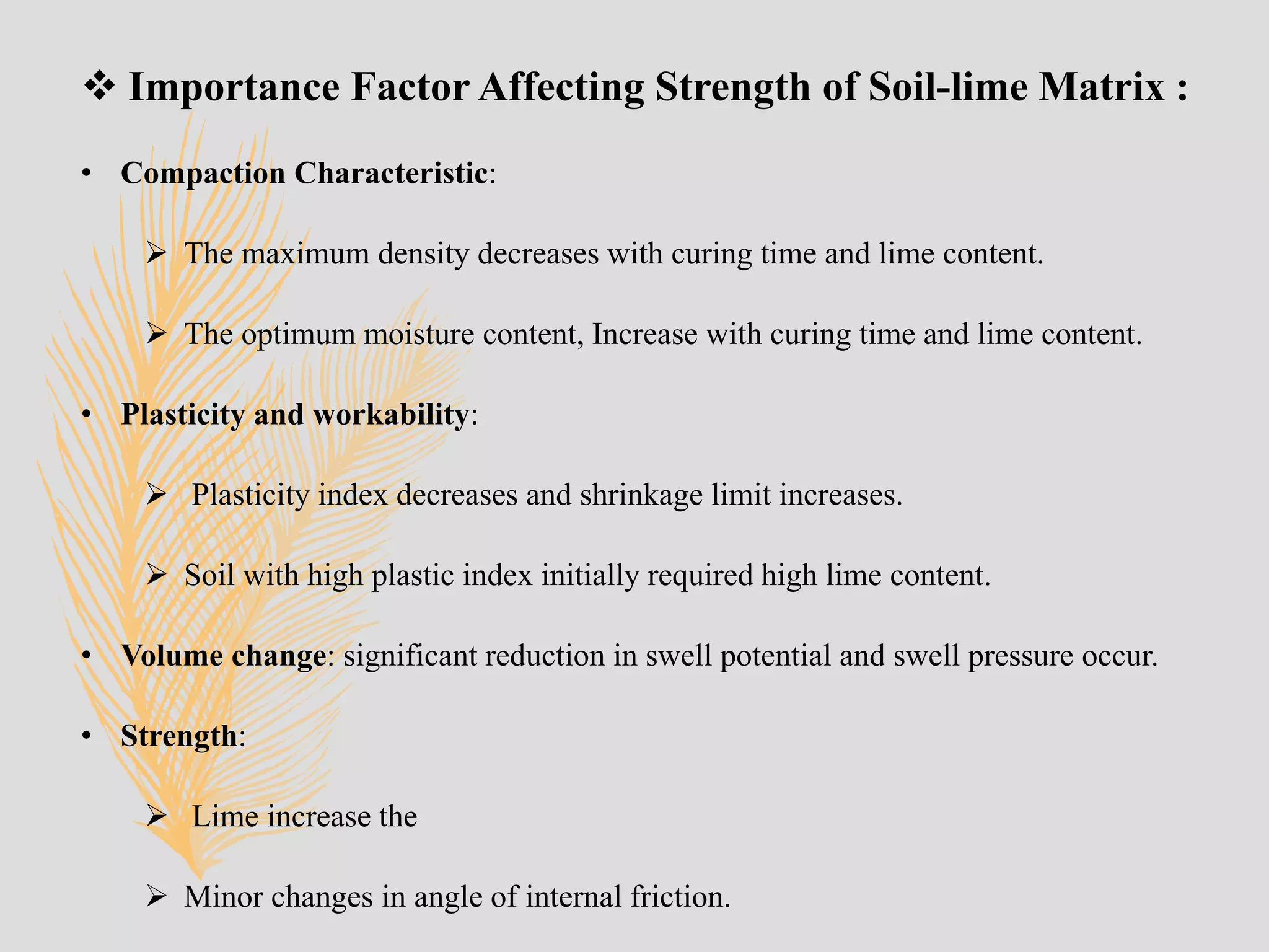 Overview of Soil Stabilization :Cement / Lime :PPT | PPTX