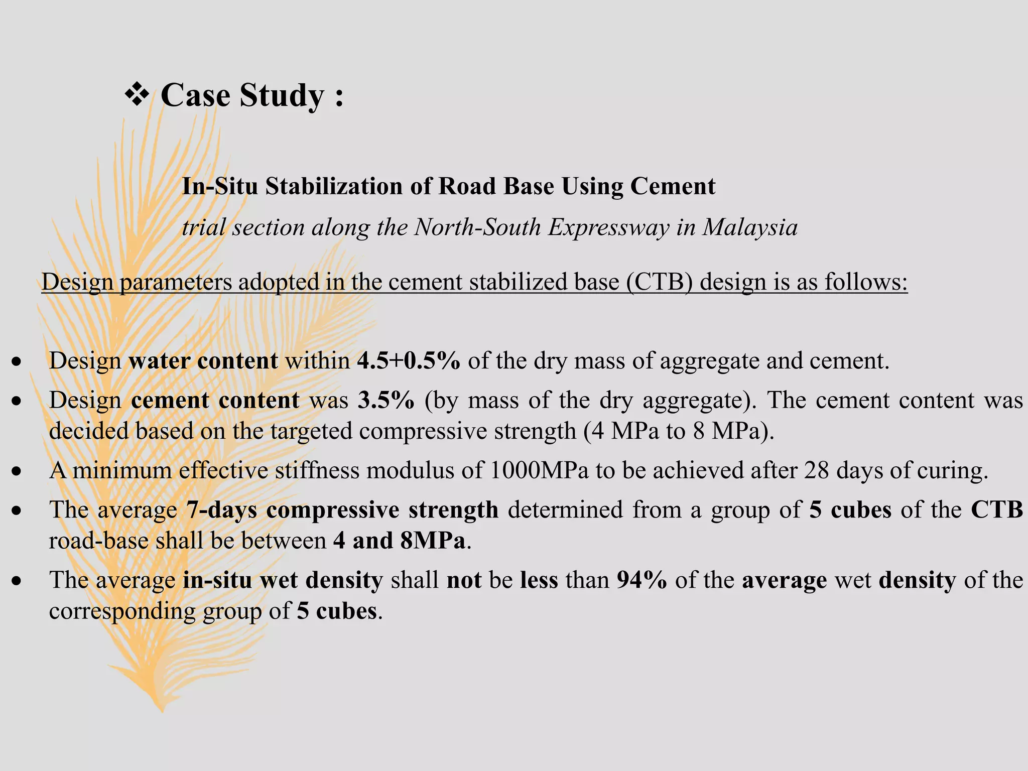 Overview of Soil Stabilization :Cement / Lime :PPT | PPTX