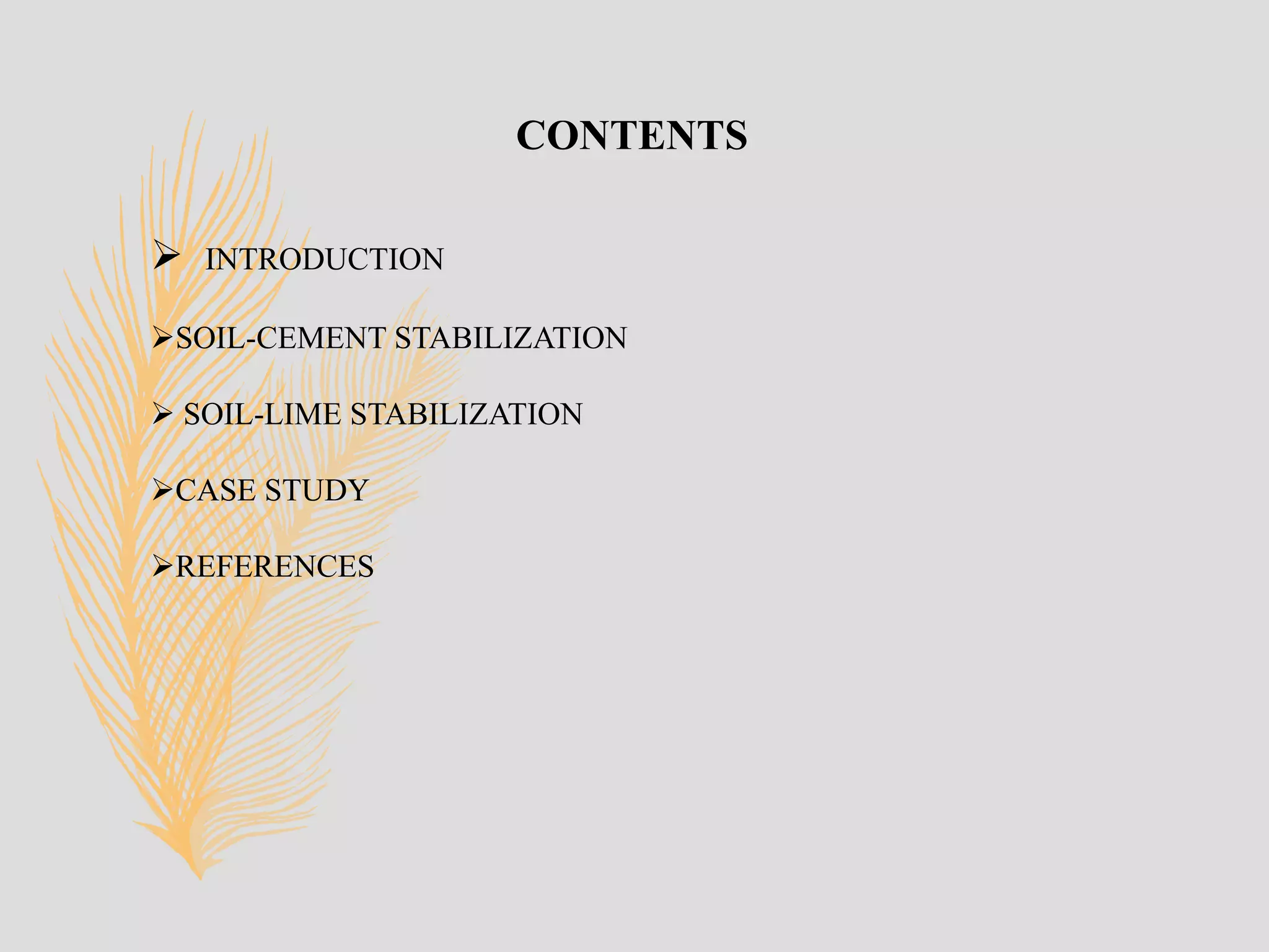 Overview of Soil Stabilization :Cement / Lime :PPT | PPTX
