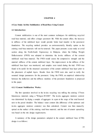 Overview of Soil Stabilization :Cement / Lime:Report | PDF