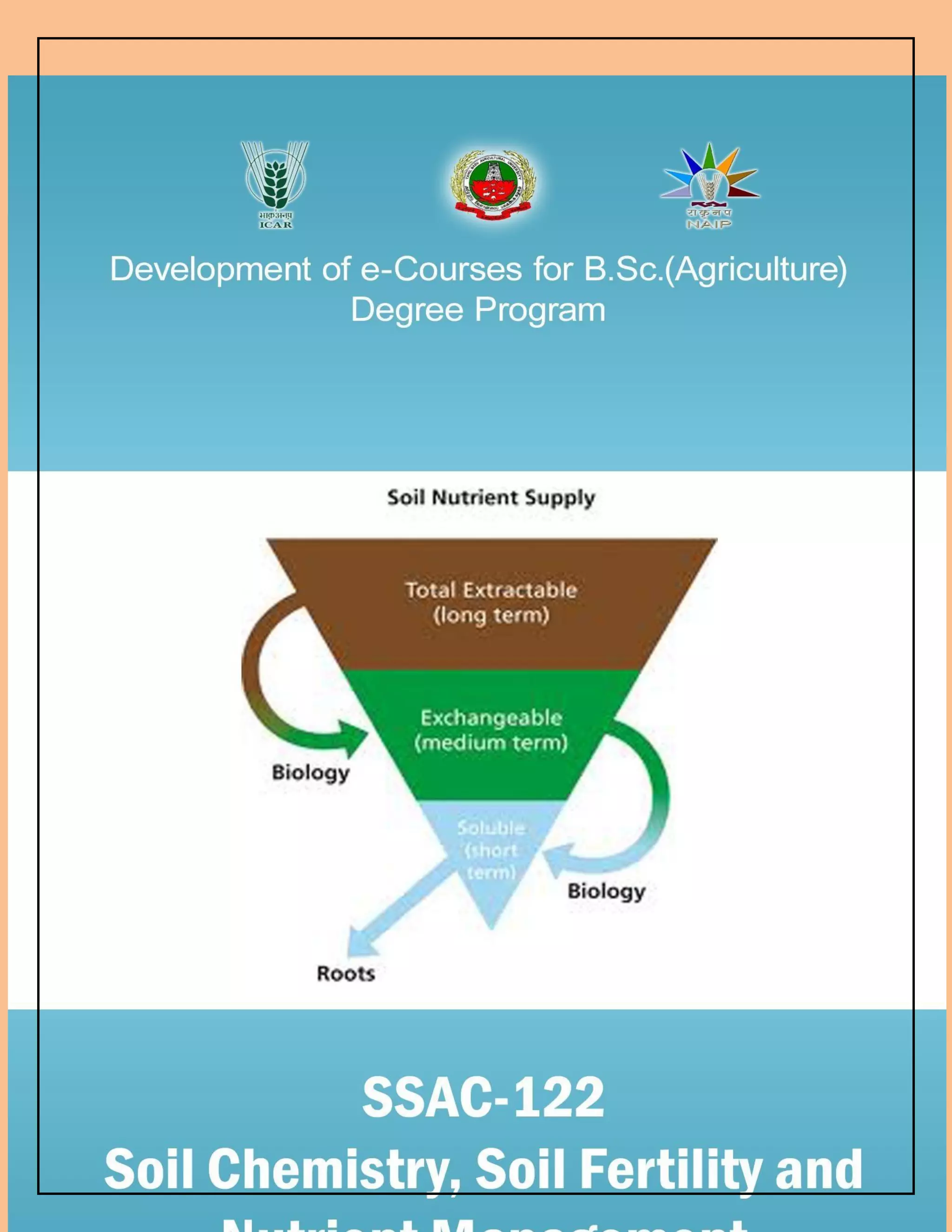 Soil Chemistry, Soil Fertility & Nutrient Management In Detail | PDF