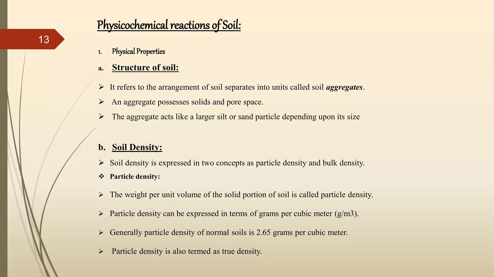 Soil chemistry and soil type | PPTX