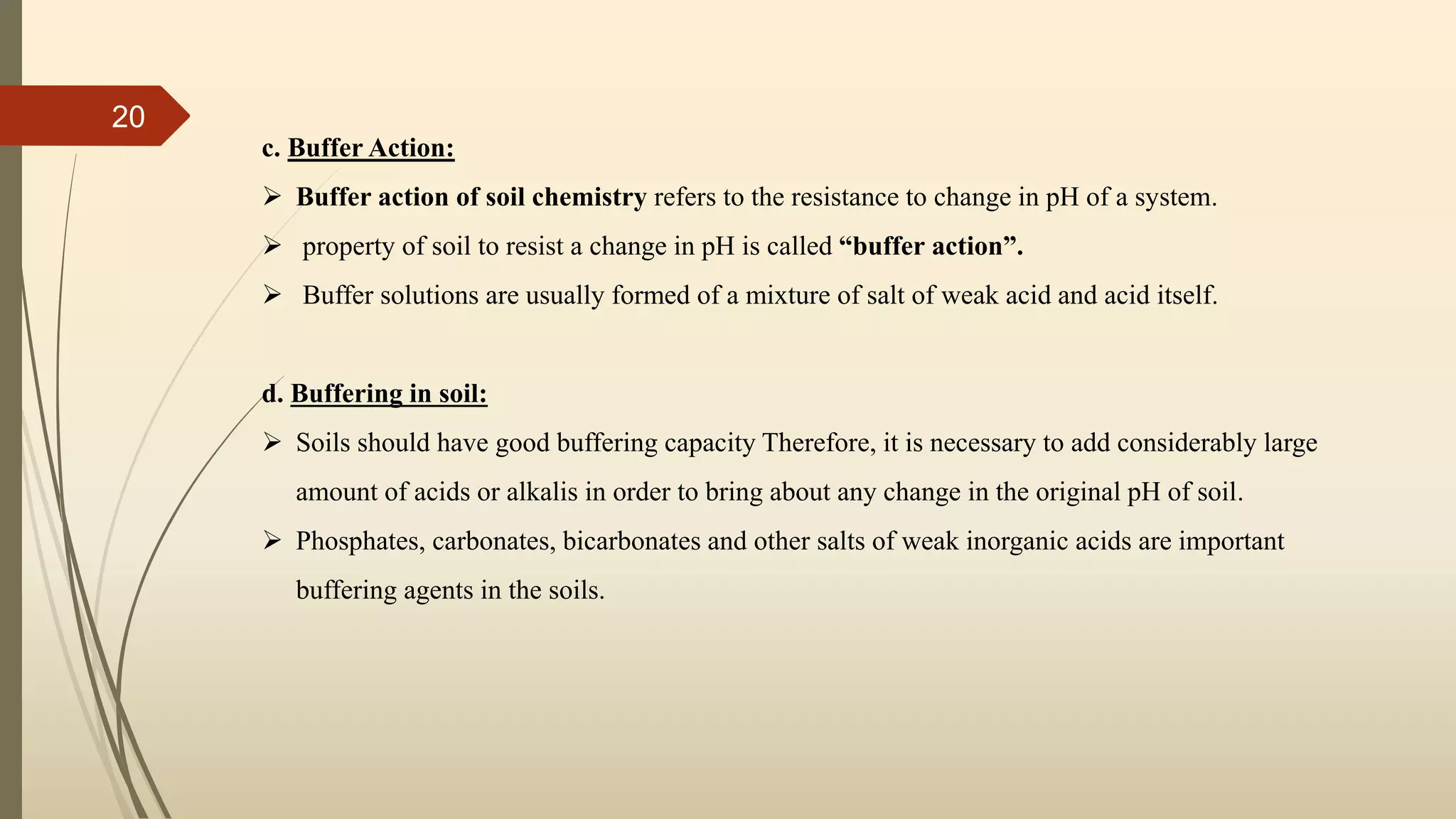 Soil chemistry and soil type | PPTX