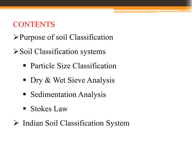 SOIL CLASSIFCATION & SYSTEMS Is Standards | PDF | Geology | Science