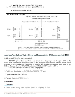 Geotechnical Engineering : Soil classification | DOCX