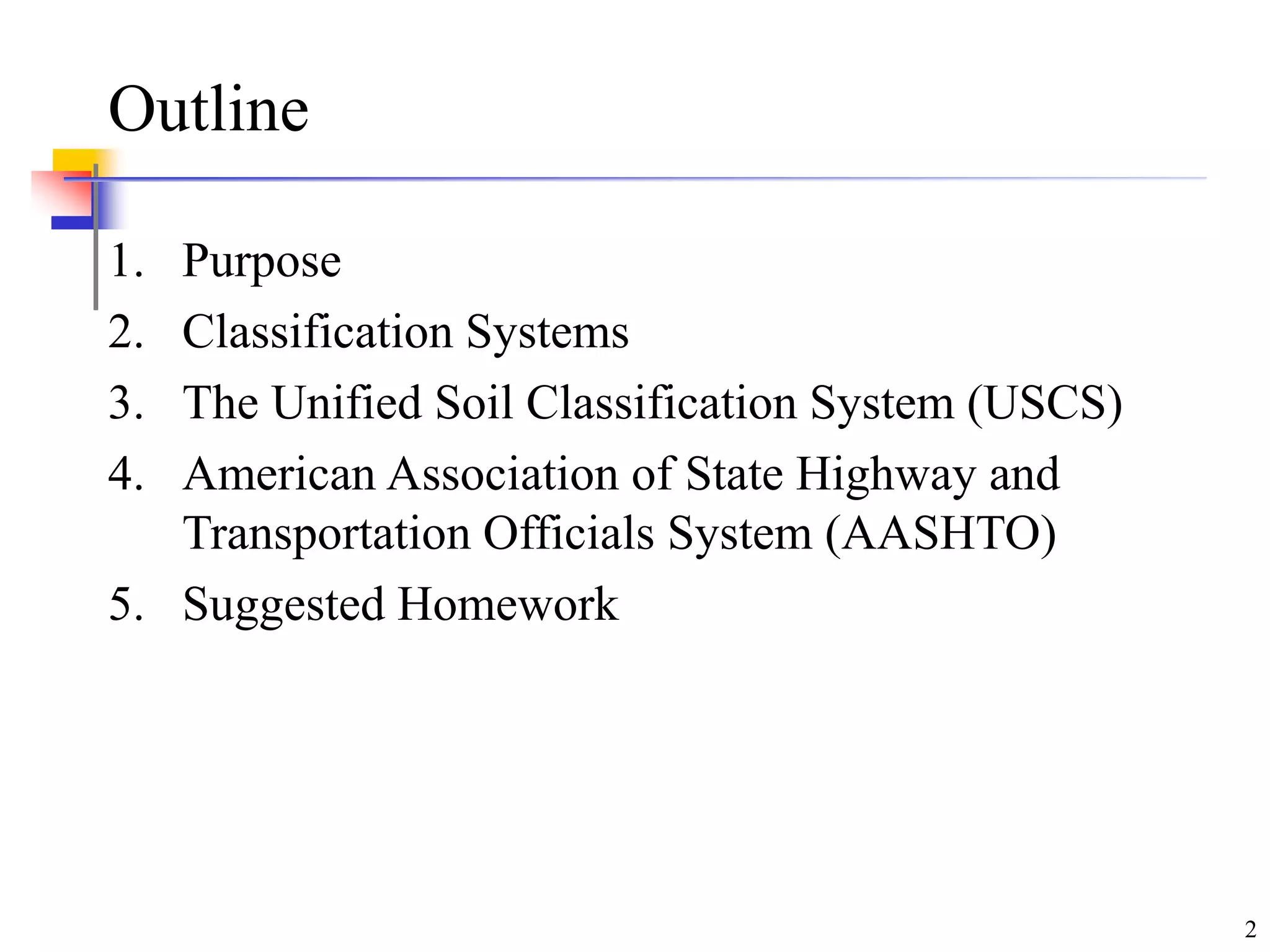 Soil classification | PPT