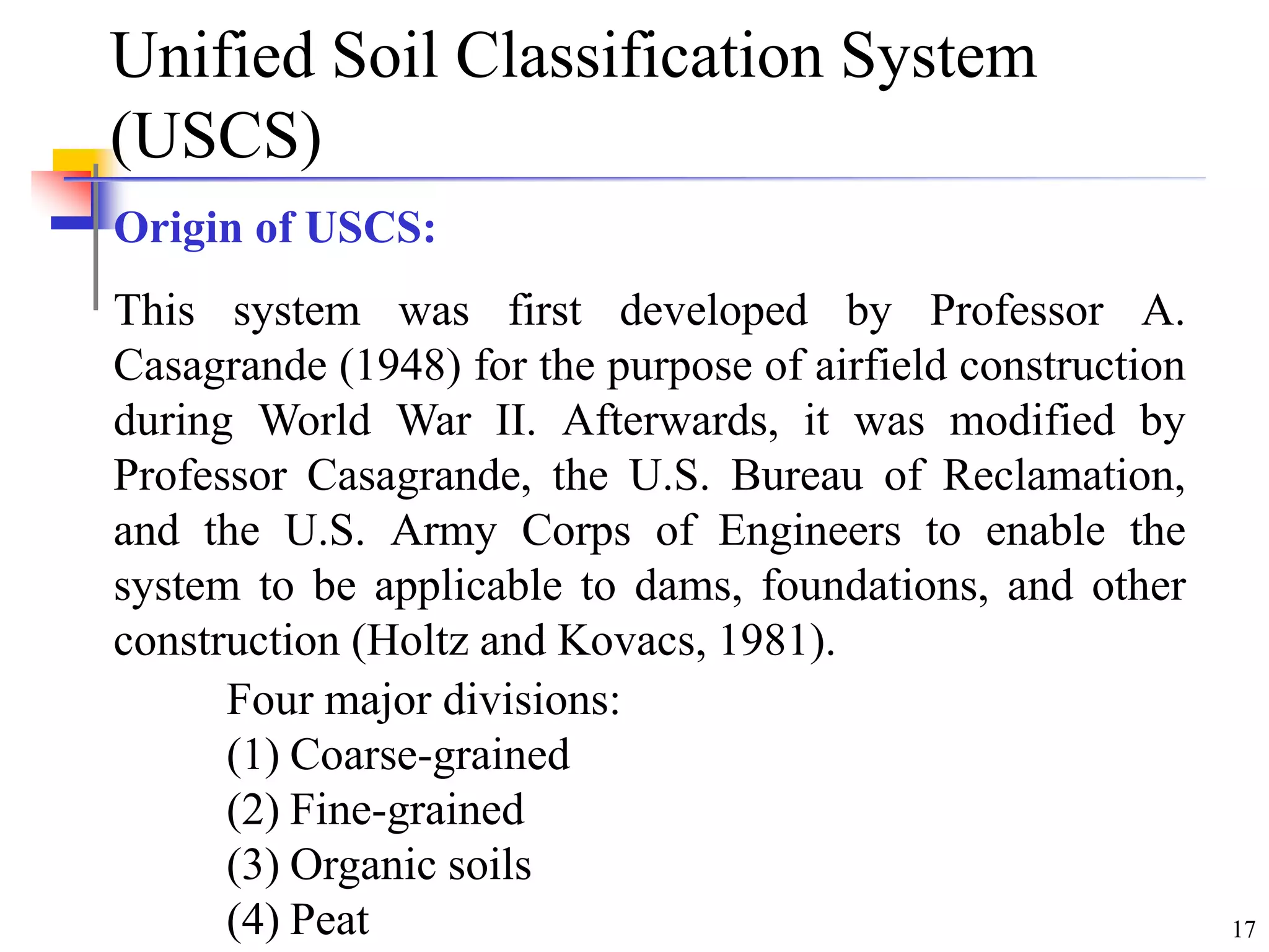 Soil Classification.ppt | Geology | Science