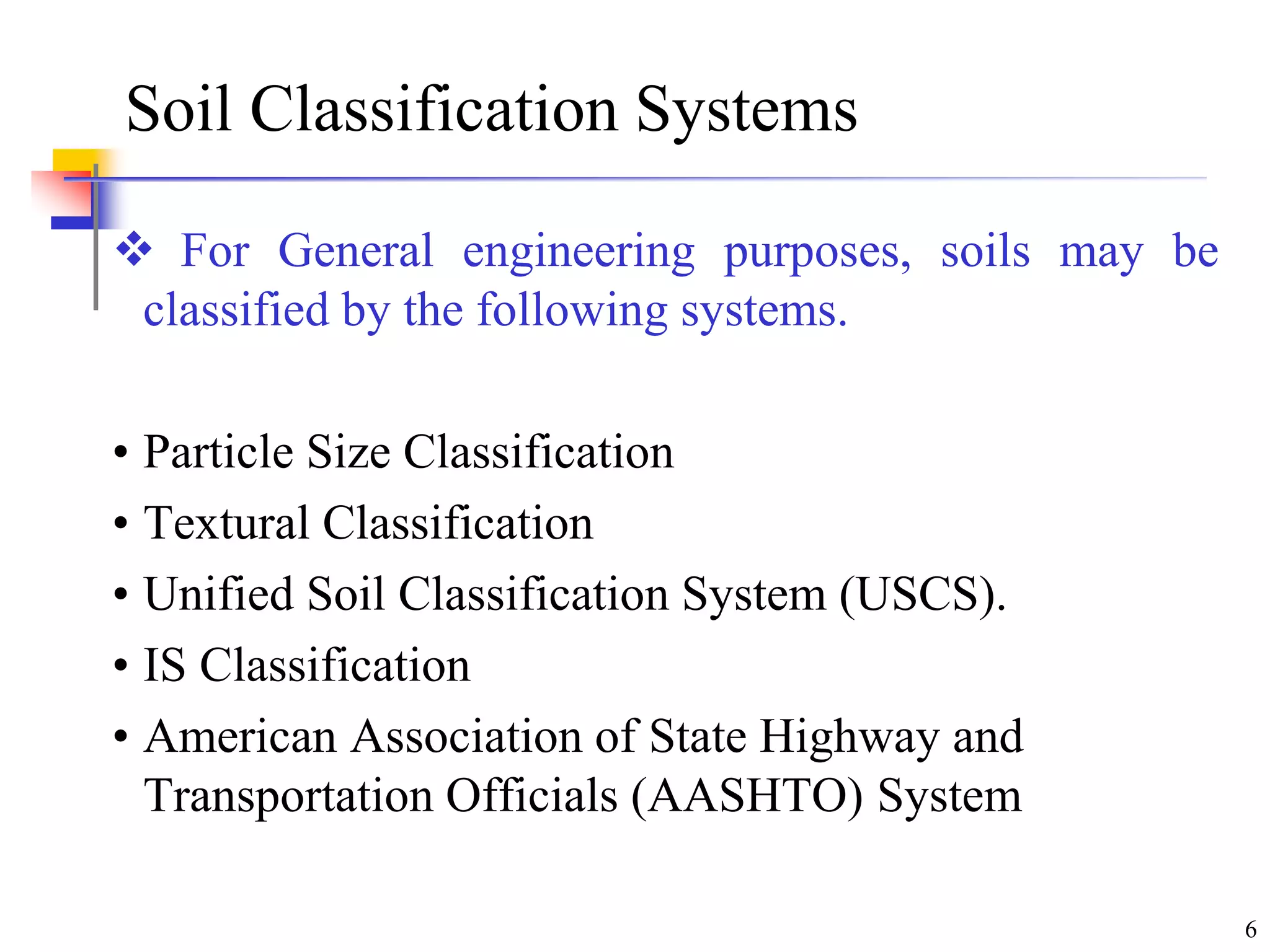 Soil Classification.ppt | Geology | Science
