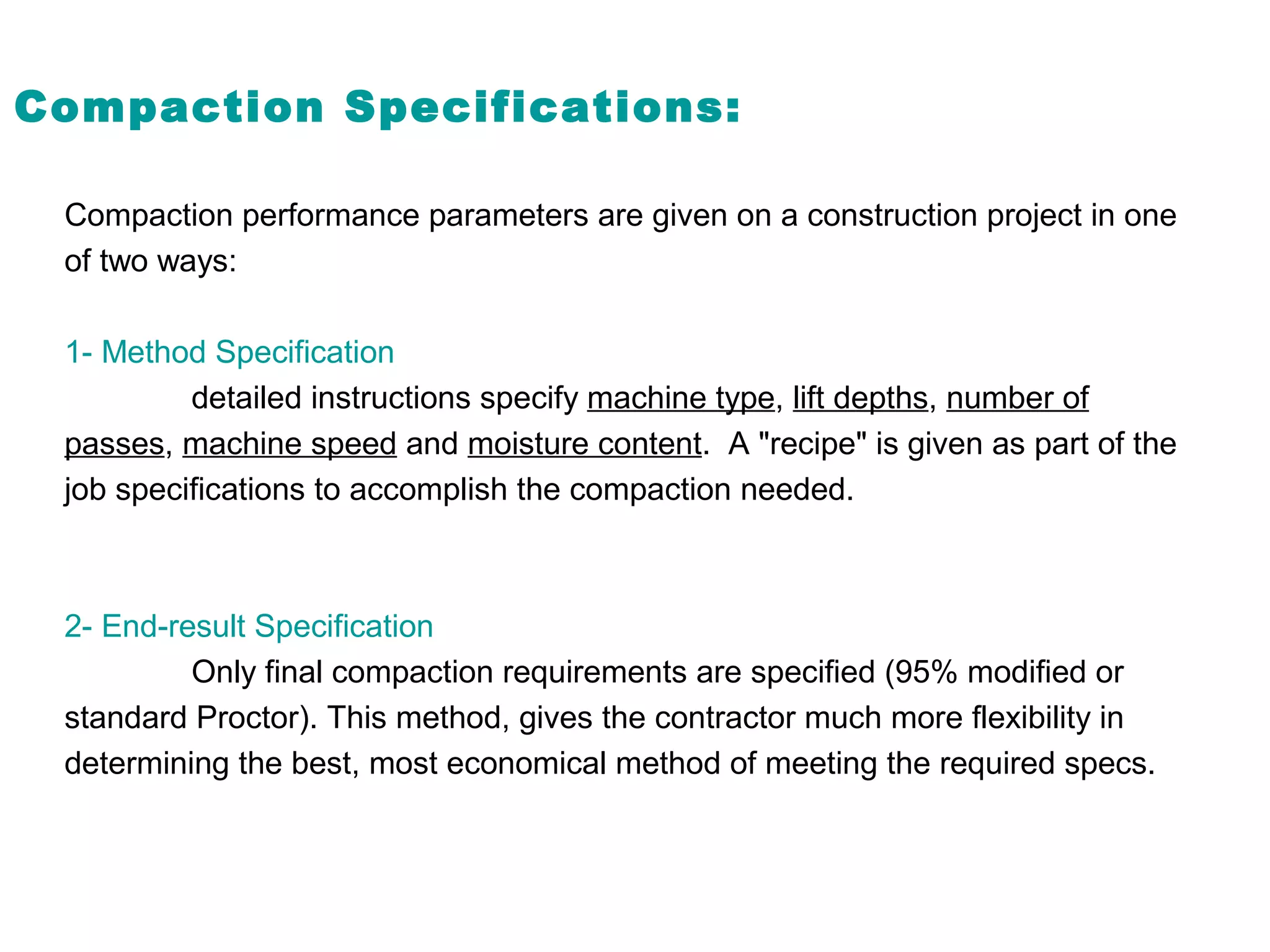 Soil Compaction - Civil Engineering | PPT