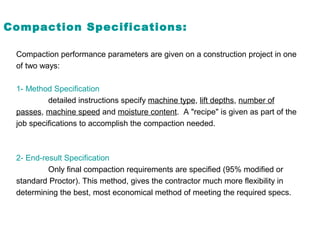 Soil Compaction - Civil Engineering | PPT