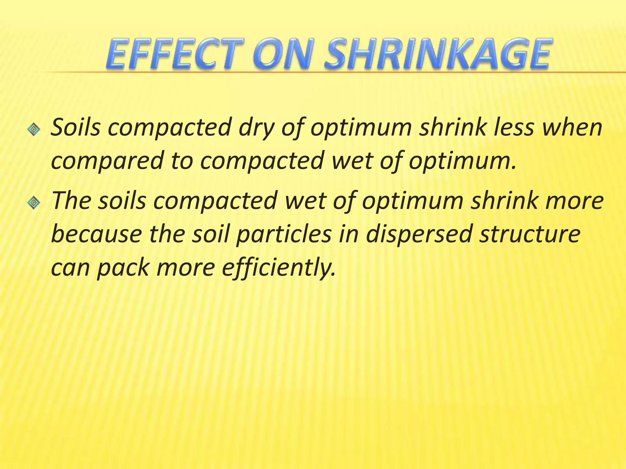 Soil compaction and effects on soil properties | PPTX