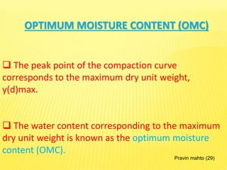Soil compaction | PPTX