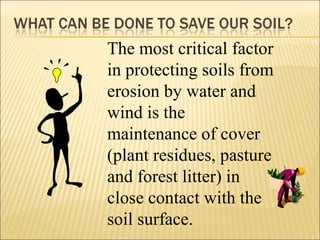 Soil conservation | PPT