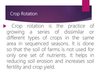 Soil conservation techniques | PPTX