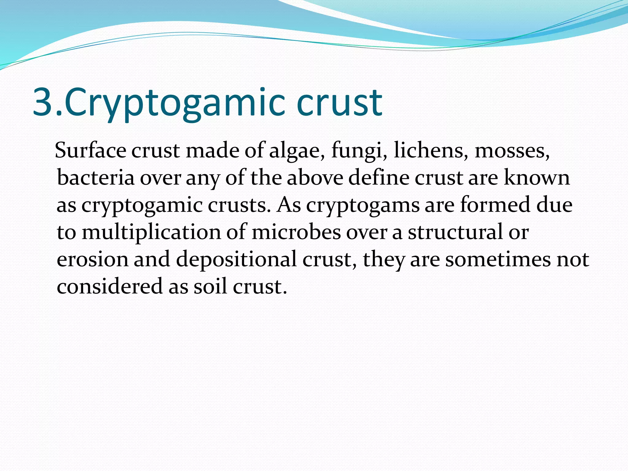 Soil crusting and sealing | PPTX