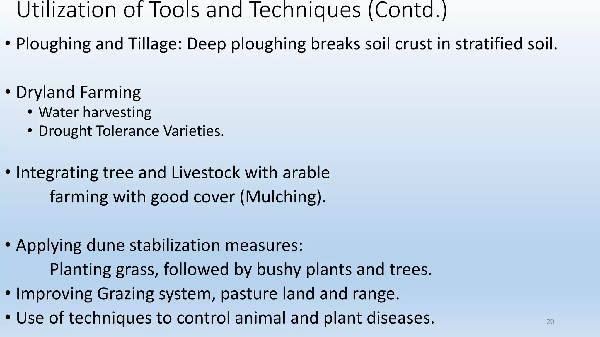 Soil degradation and regeneration | PPTX