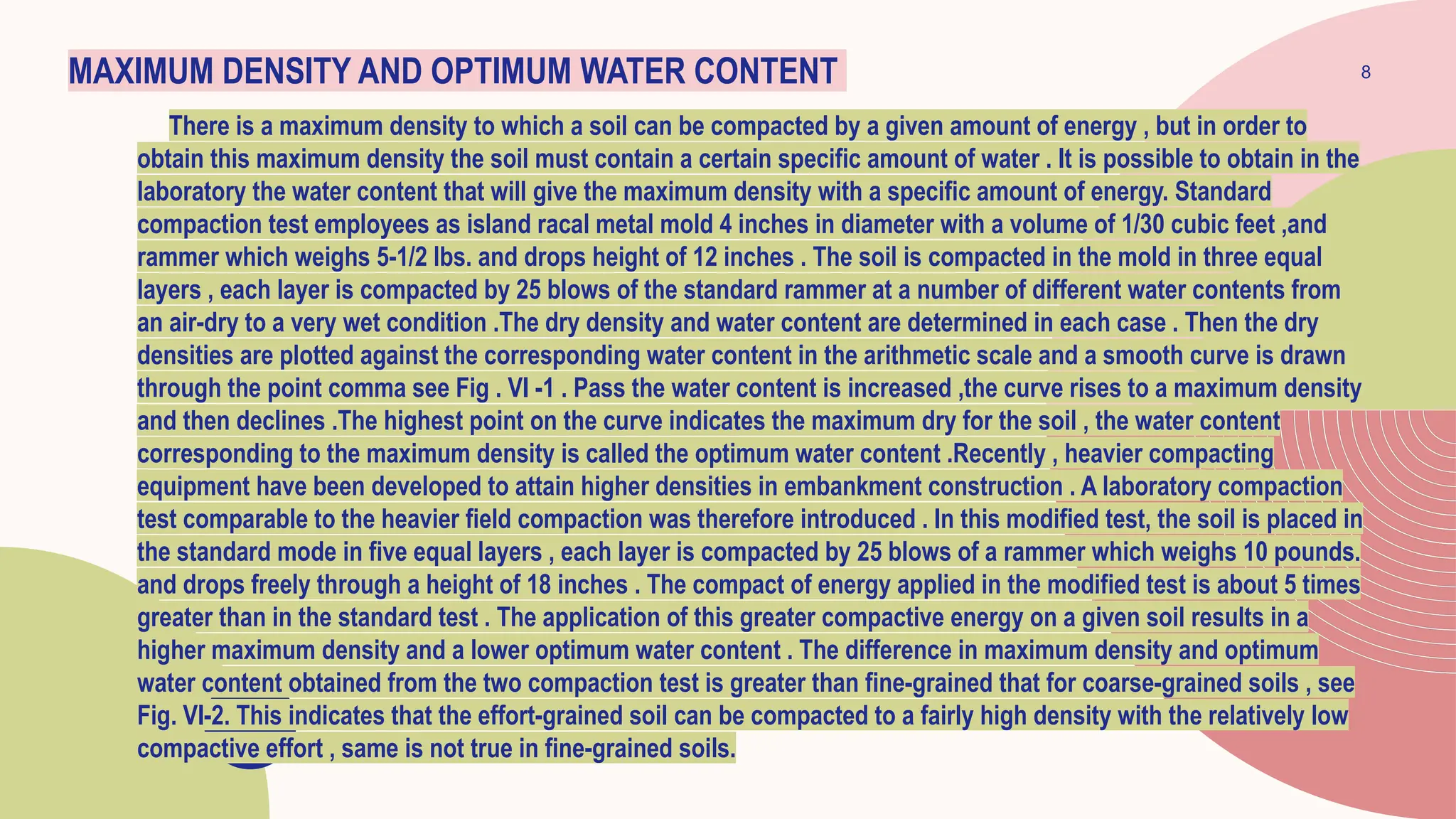 SOIL DENSITY of SOIL GEOTECHNICAL ENGINEERING | PPTX