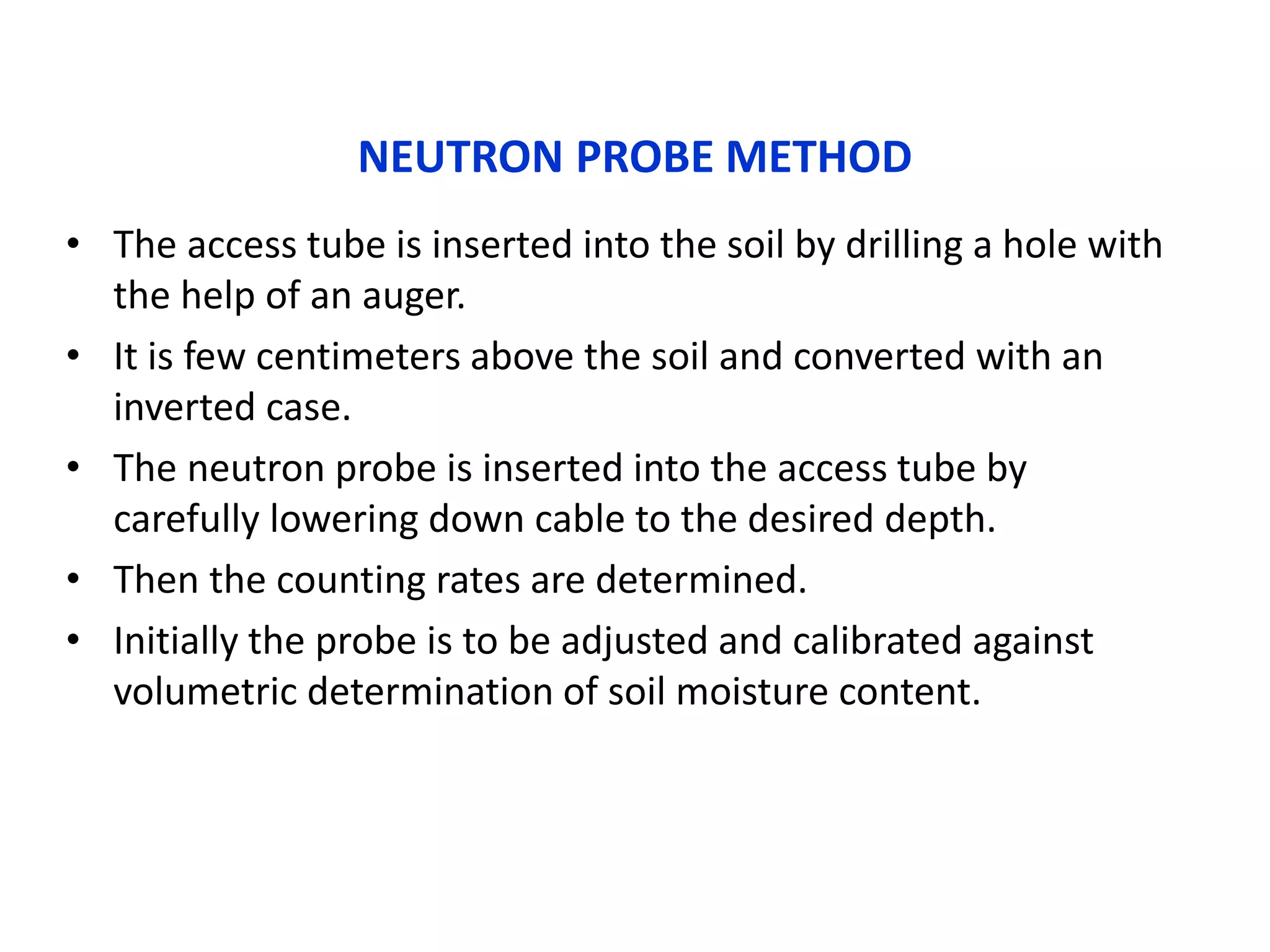 Soil determination methods | PPTX