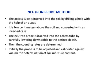 Soil determination methods | PPTX