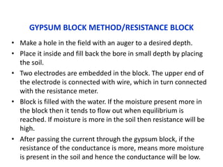 Soil determination methods | PPTX
