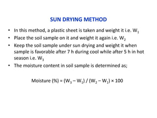 Soil determination methods | PPTX