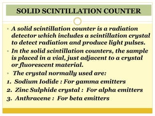 SOILD SCINTILLATION COUNTER PPT.pptx