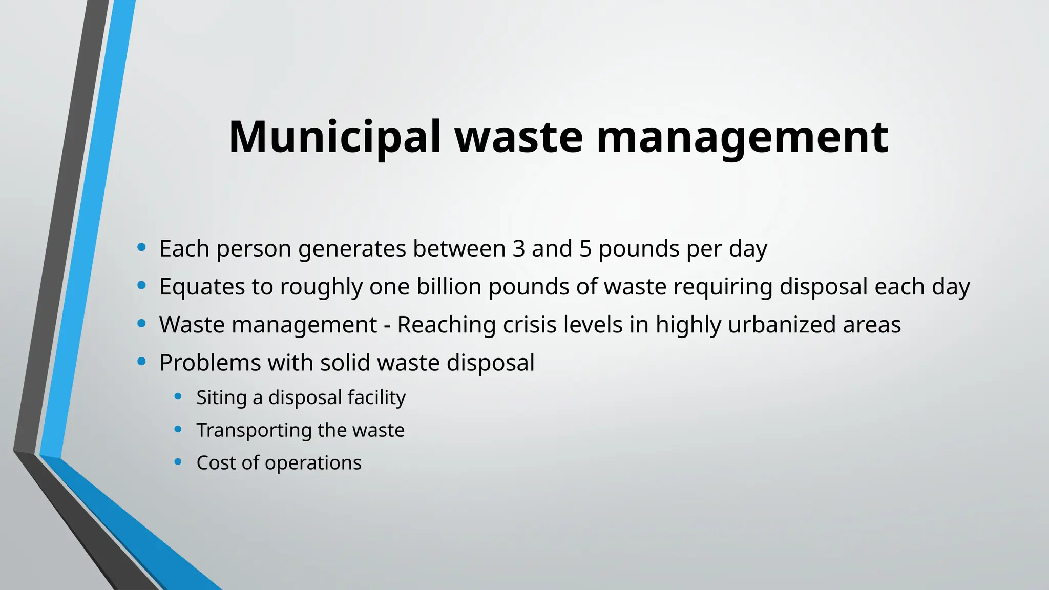 Land pollution/solid waste management Techniques | PPTX