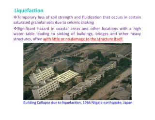 soil dynamics and earthquake geotechnical engineering's | PPTX