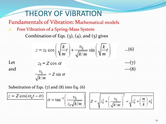SOIL DYNAMICS - THEORY OF VIBRATIONS | PPSX