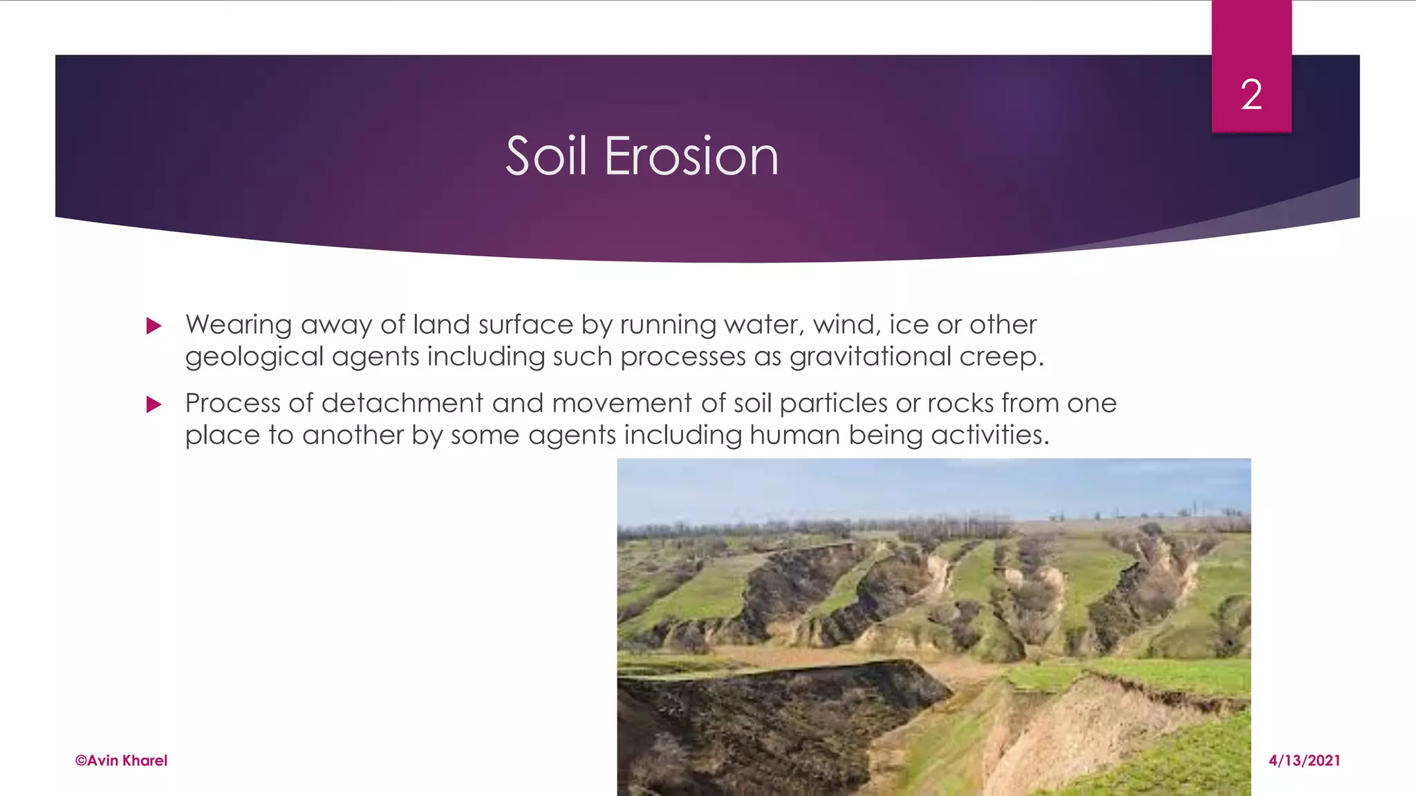 Types Of Soil Erosion By Water