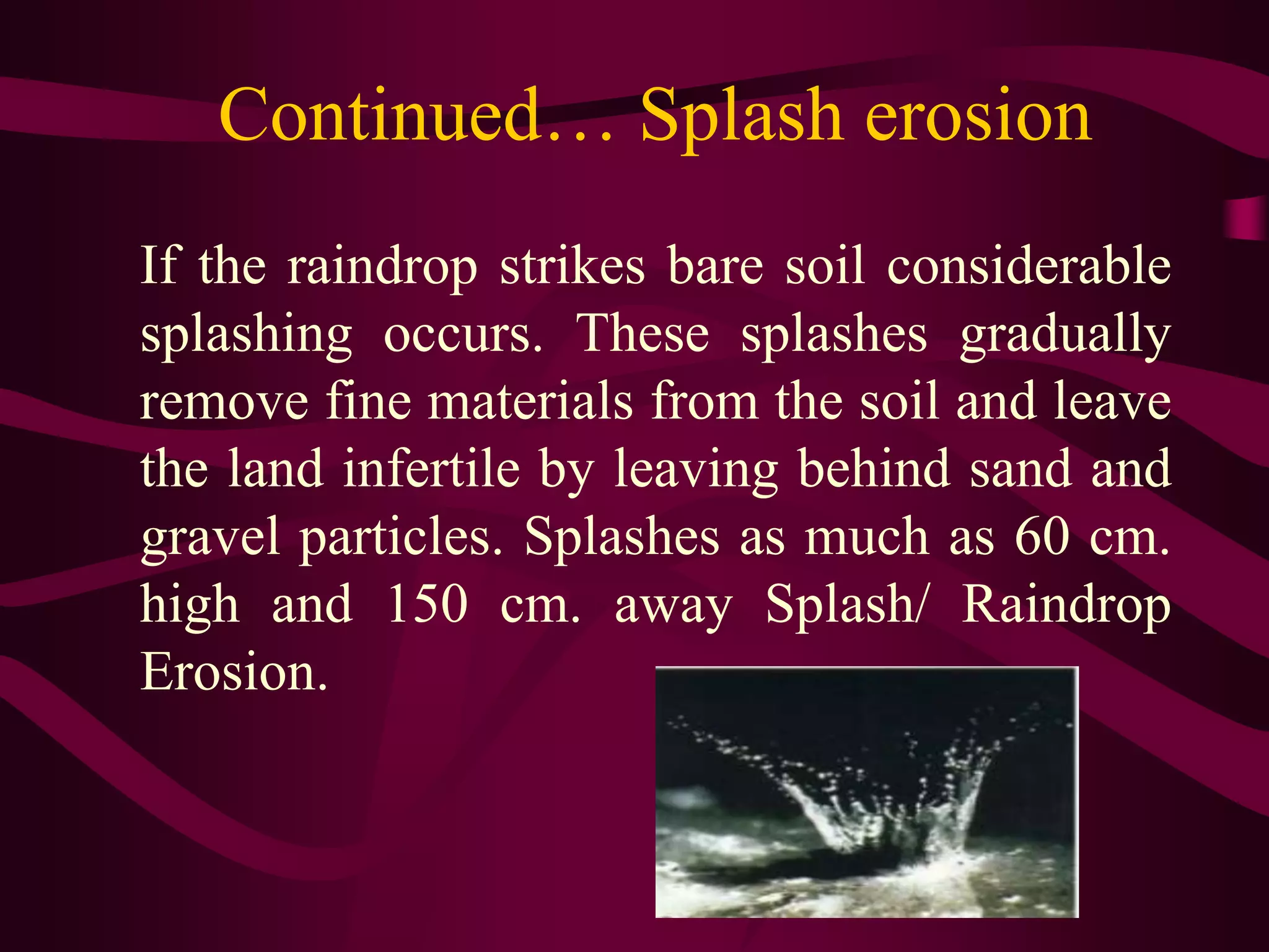 Soil erosion: Wind And Water | PPTX
