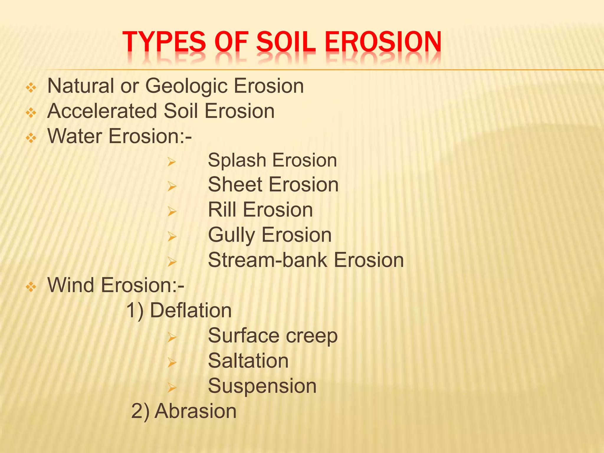 Soil erosion (IGKV RAIPUR, C.G) | PPTX