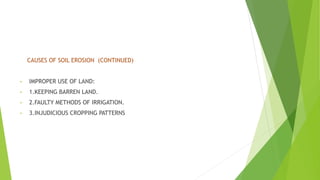 Soil erosion | PPTX