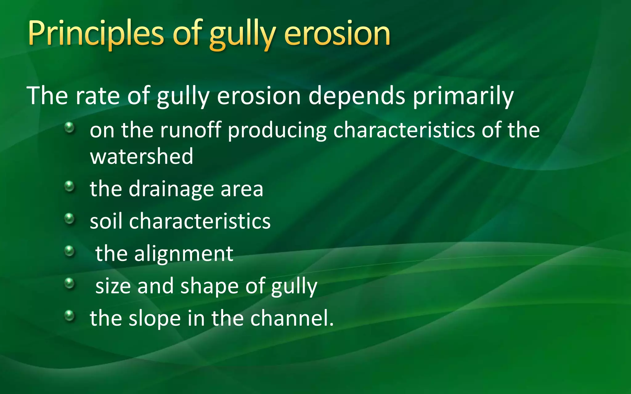 Soil erosion by water | PPTX